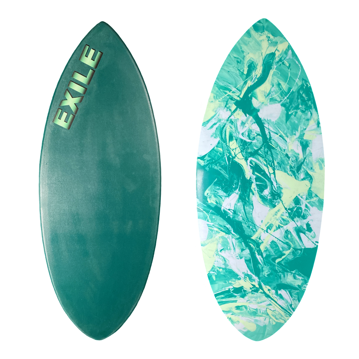 Medium Hybrid 5/8" Double Carbon Fiber Epoxy Skimboard – Exile Skimboards