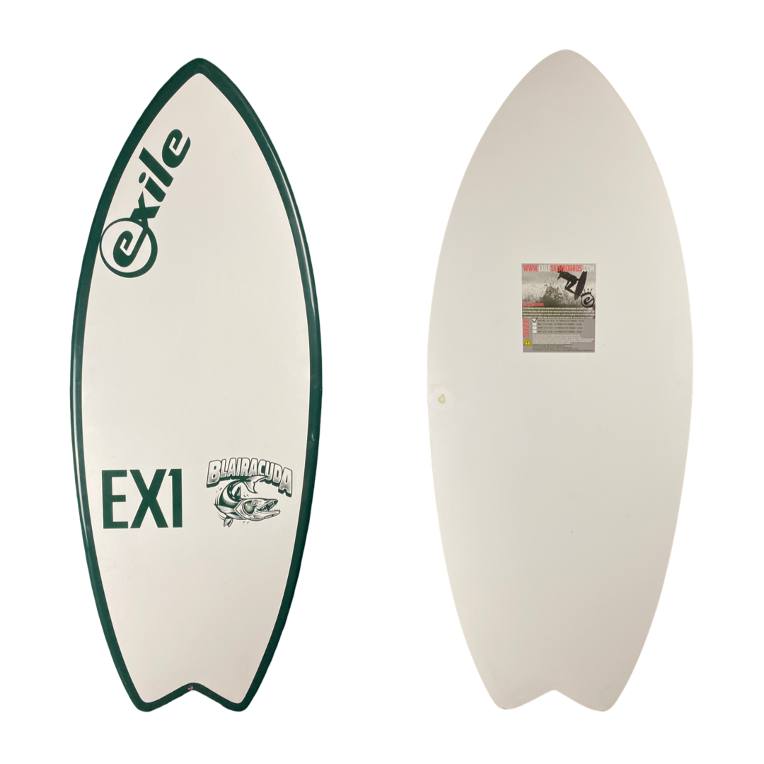 BLEMISHED Blairacuda™ EX1 Skimboard | Exile Skimboards
