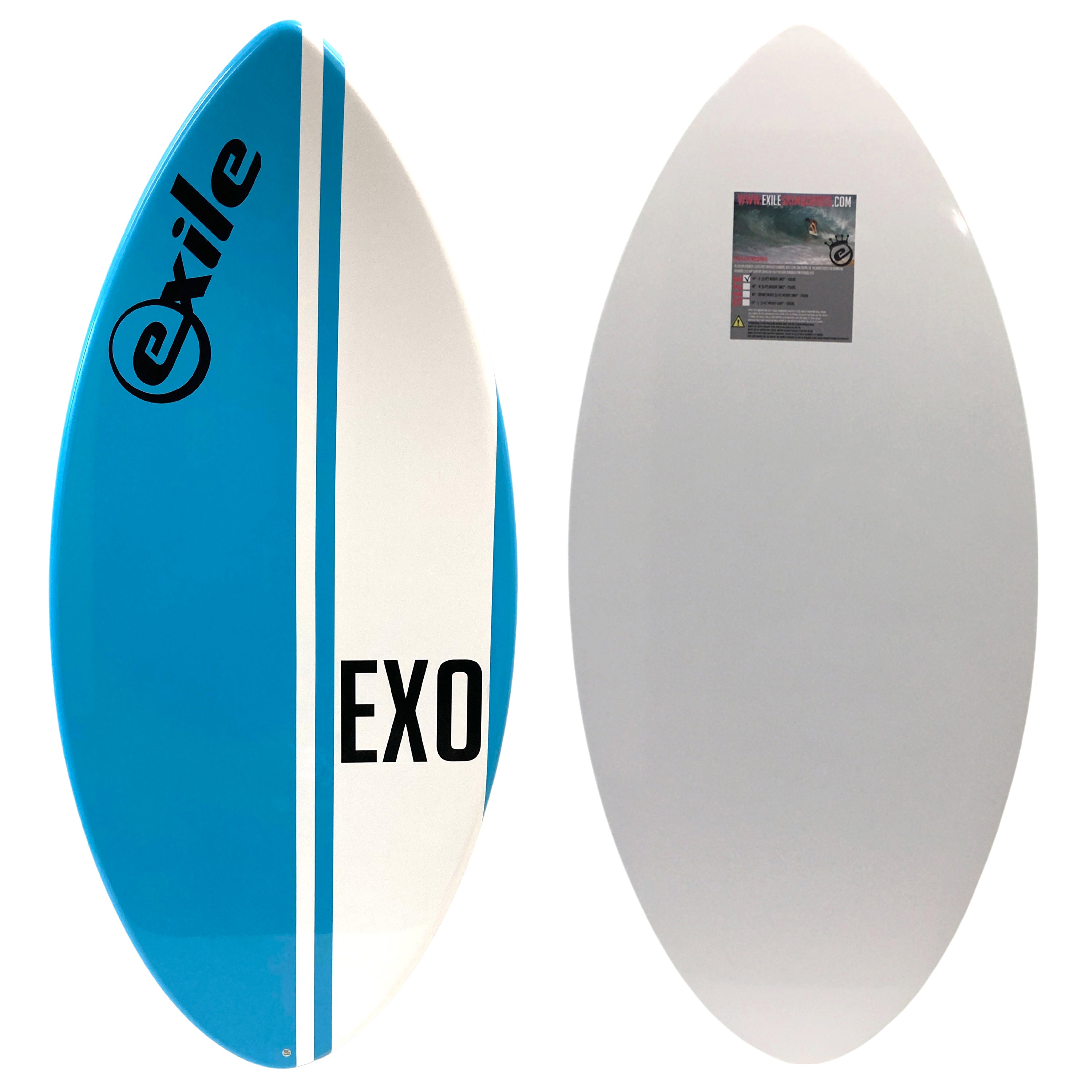 EX0 Skimboard Collection – Ultimate Beginner Board - Exile Skimboards
