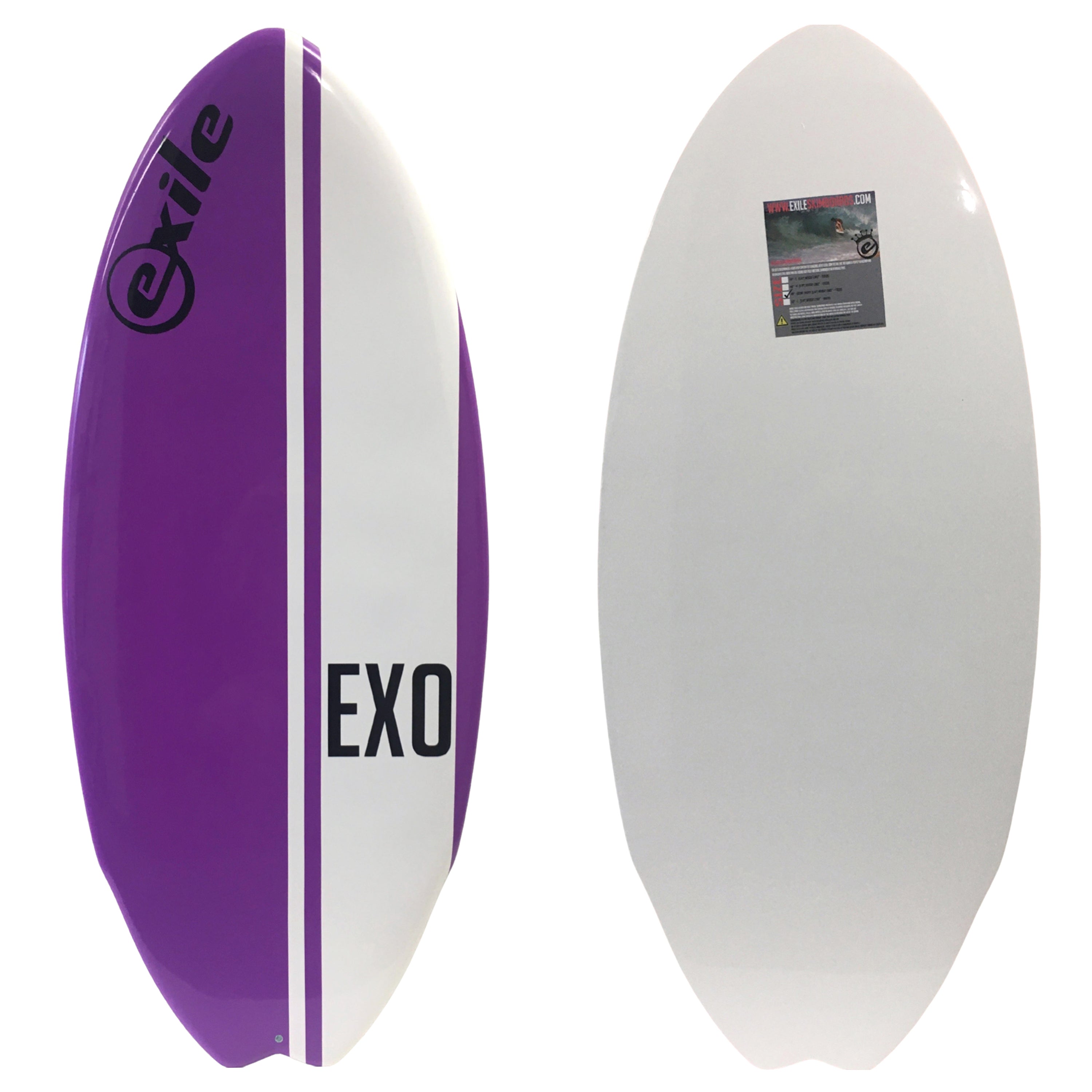 EX0 Skimboard Collection – Ultimate Beginner Board - Exile Skimboards