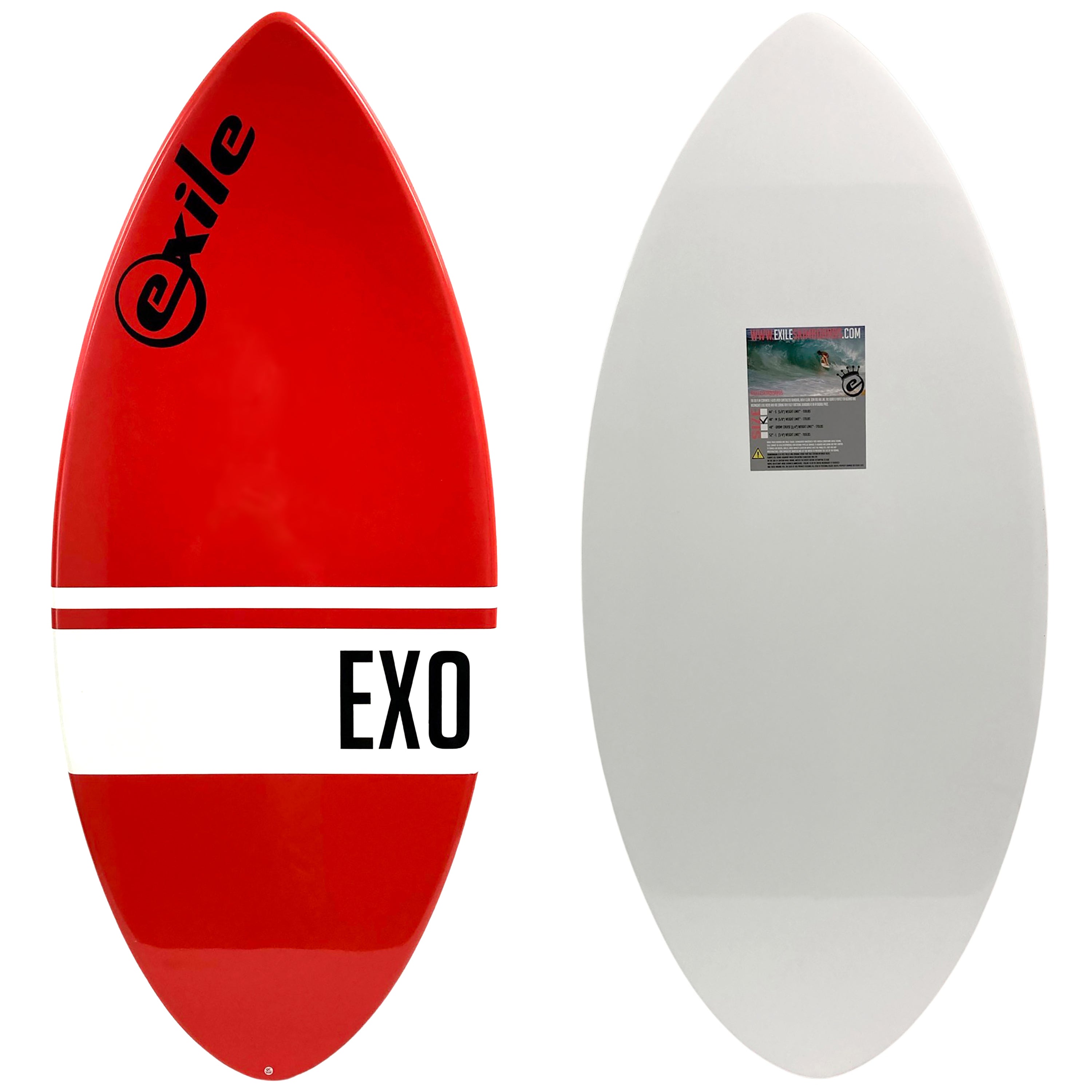 EX0 Skimboard Collection – Ultimate Beginner Board - Exile Skimboards